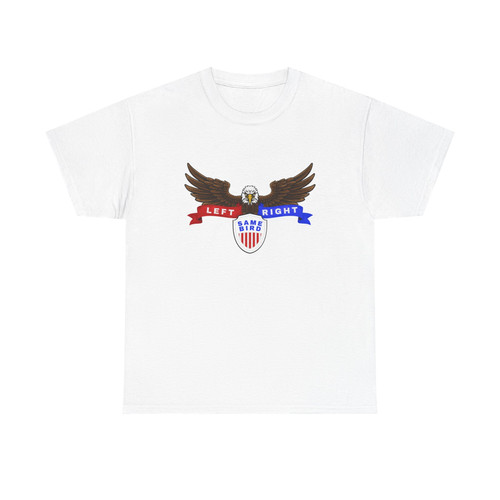 Unisex American Eagle T-shirt, Funny Political Graphic Tee, Left Wing ...