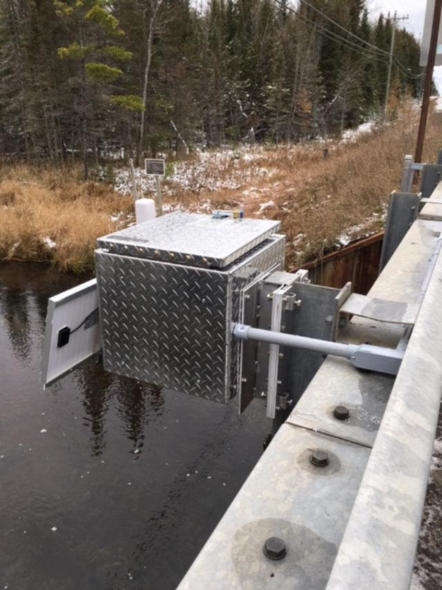 New USGS Water Gauge on the North Branch