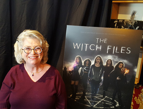 Ann with Poster for The Witch Files | Anntracy