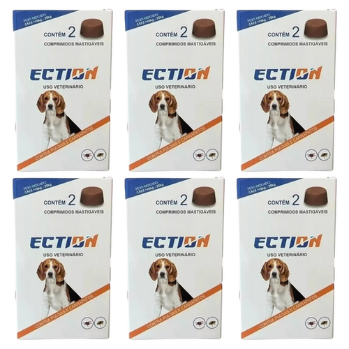 Ection 10-20kg - Caixa com 12 comprimidos | KENNEL STORE