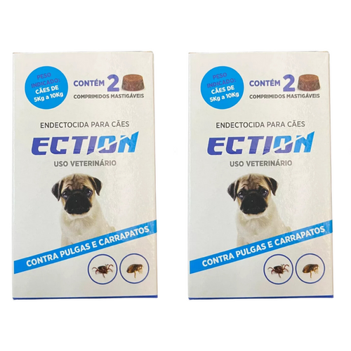 Ection 0-10kg - Caixa com 4 comprimidos | KENNEL STORE