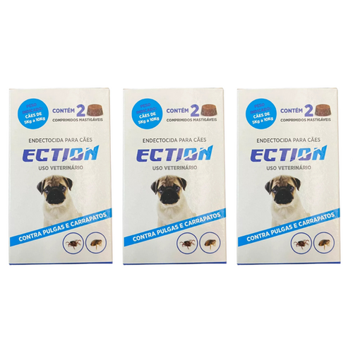 Ection 0-10kg - Caixa com 6 comprimidos | KENNEL STORE