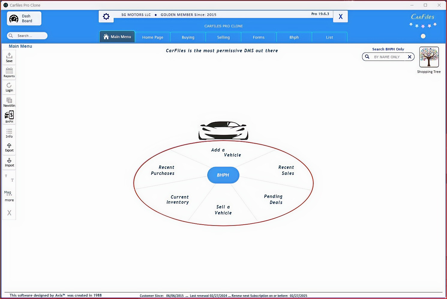 CarFiles DMS | Mac or Windows Car Dealer Software