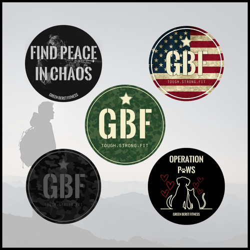 GBF Sticker Bundle | Green Beret Fitness