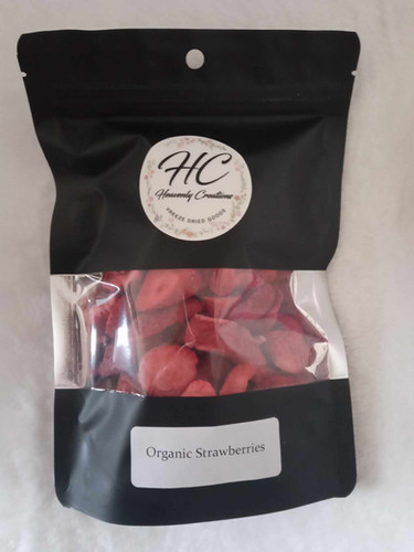 Freeze Dried Organic Strawberries | Kyla Shaw