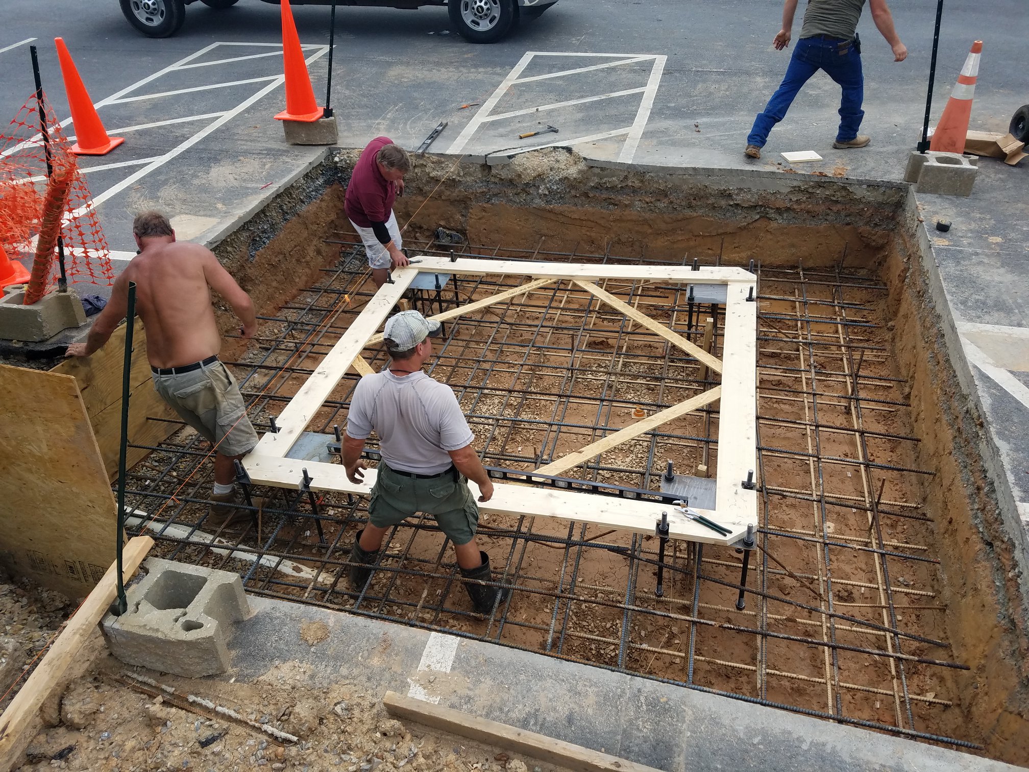 Day 34 of Construction: Setting the Bell Tower Foundation – All Saints ...