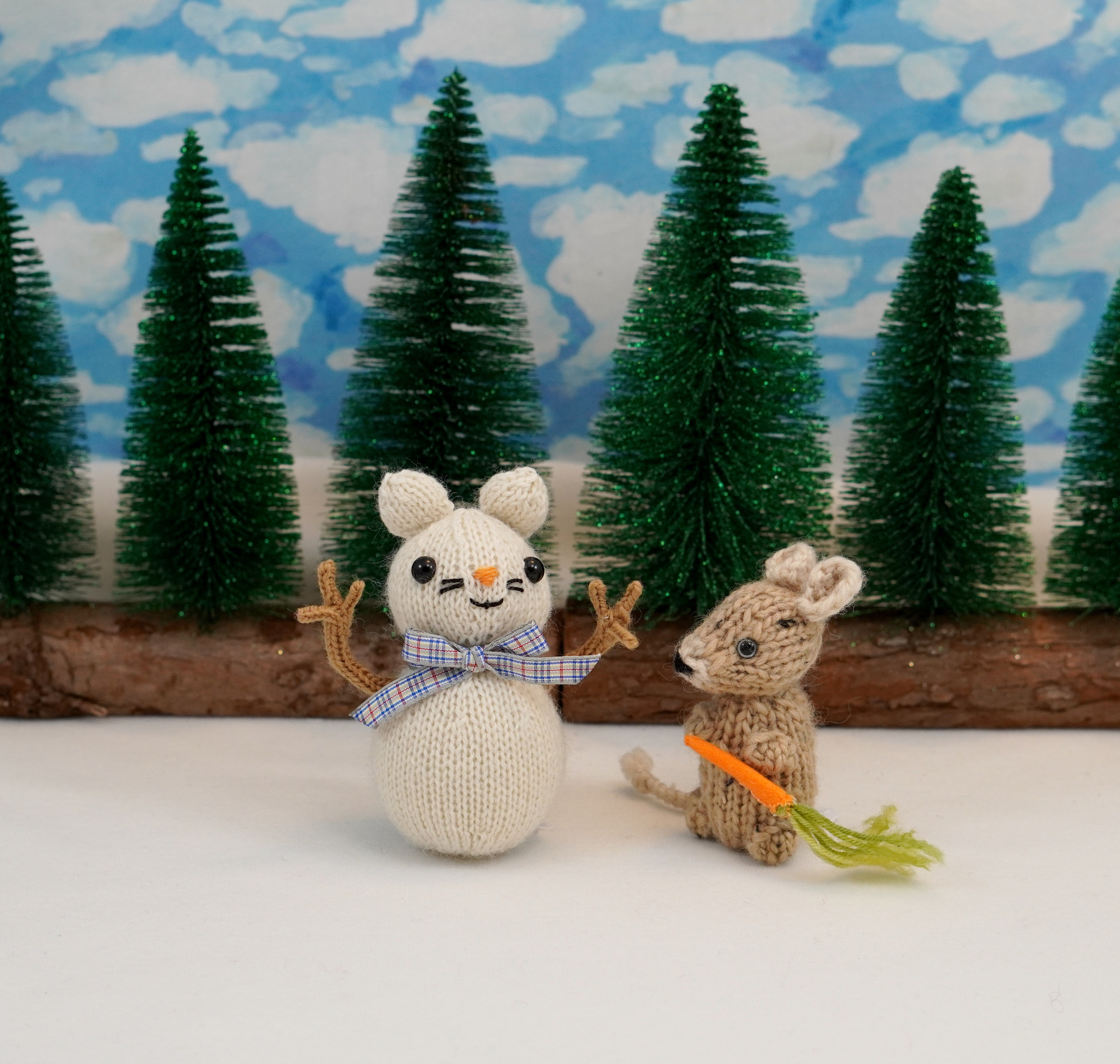 Free Pattern: Snow Mouse