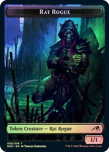 Rat Rogue Token // Spirit Token (1/1) Foil | Aravasta