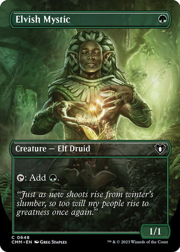 Elvish Mystic (Borderless) | Aravasta