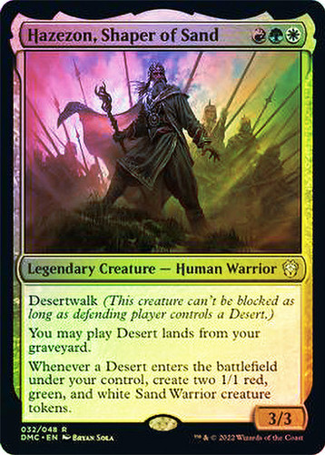 Hazezon, Shaper of Sand Foil | Aravasta