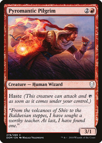 Pyromantic Pilgrim (Planeswalker Deck) | Aravasta