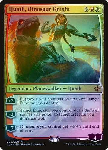 Huatli, Dinosaur Knight (Planeswalker Deck) | Aravasta