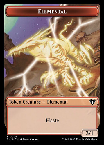 Elemental Token (3/1) // Eldrazi Spawn Token | Aravasta