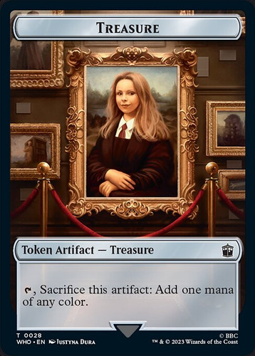 Treasure Token (#028) // Warrior Token | Aravasta