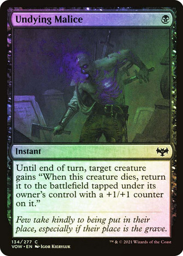 Undying Malice Foil | Aravasta