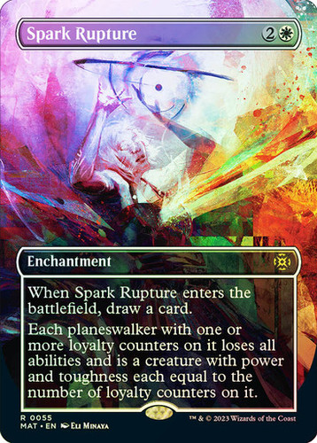 Spark Rupture (Borderless) Foil | Aravasta