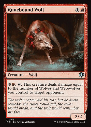 Runebound Wolf | Aravasta