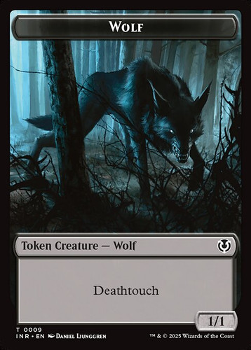 Wolf Token (1/1) // Wolf Token (2/2) | Aravasta
