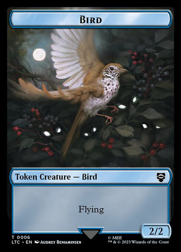 Bird Token (2/2) // Elf Warrior Token | Aravasta
