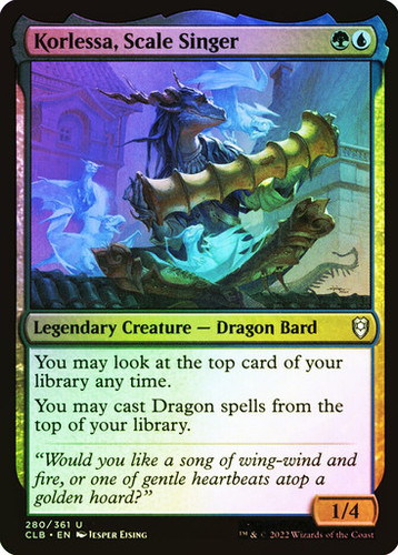 Korlessa, Scale Singer Foil | Aravasta