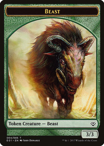 Beast Token (3/3) | Soldier Token | Aravasta