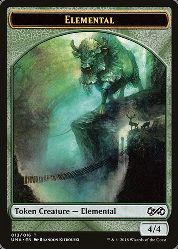 Elemental Token Green | Aravasta