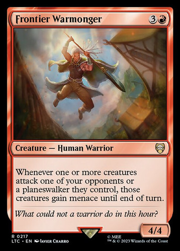 Frontier Warmonger | Aravasta