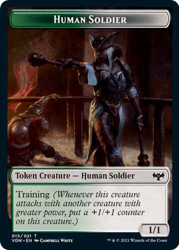 Human Soldier Token | Aravasta
