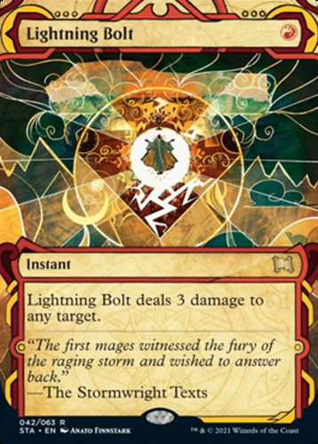 Lightning Bolt (Alternate Art) | Aravasta