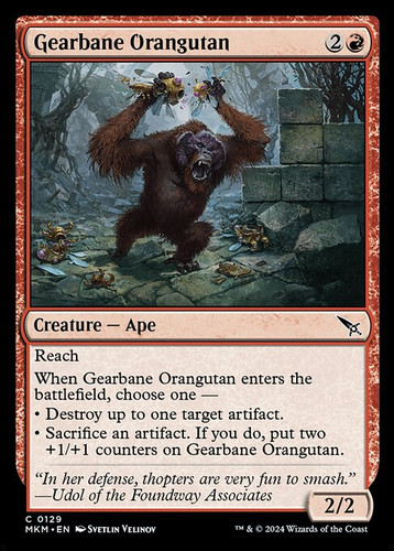 Gearbane Orangutan | Aravasta