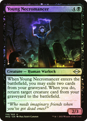 Young Necromancer Foil | Aravasta