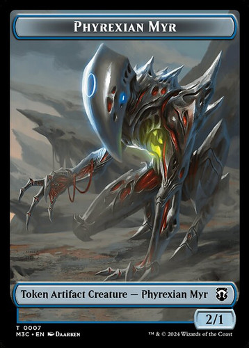 Phyrexian Myr Token // Servo Token | Aravasta