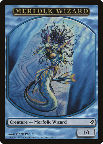 Merfolk Wizard Token | Aravasta