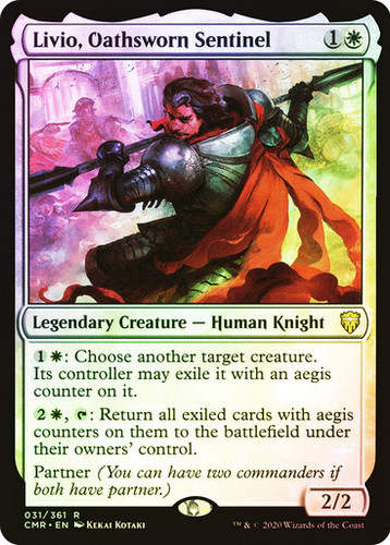 Livio, Oathsworn Sentinel Foil | Aravasta