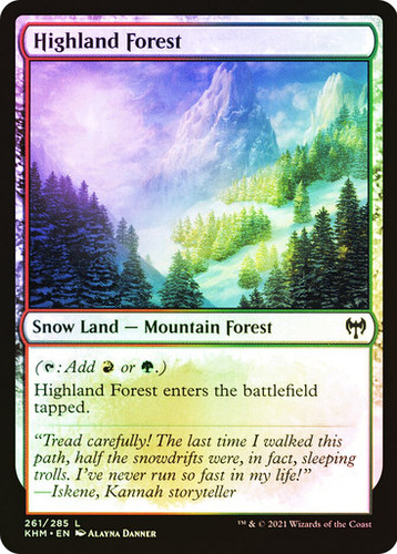 Highland Forest Foil | Aravasta