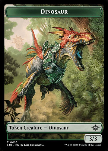 Dinosaur Token} (#010) // {Dinosaur Egg Token | Aravasta