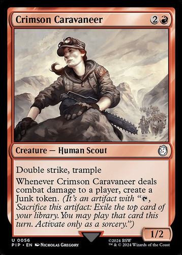 Crimson Caravaneer | Aravasta