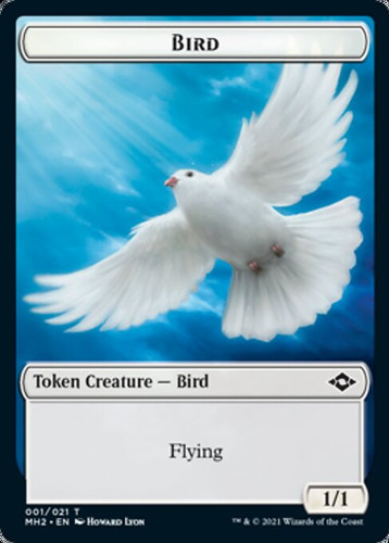Bird Token // Treasure Token (#21) | Aravasta