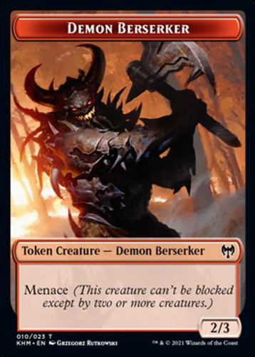Demon Berserker Token | Aravasta