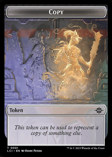 Copy Token // Dinosaur Token (Trample) (#010) | Aravasta