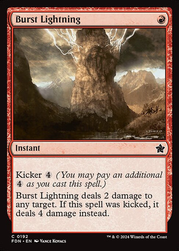 Burst Lightning | Aravasta