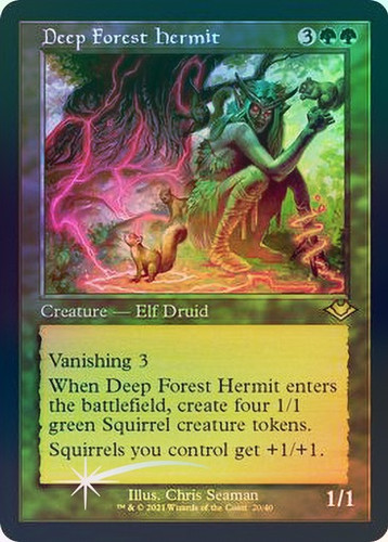 Deep Forest Hermit (Retro Frame) | Aravasta