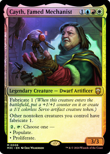 Cayth, Famed Mechanist Foil | Aravasta