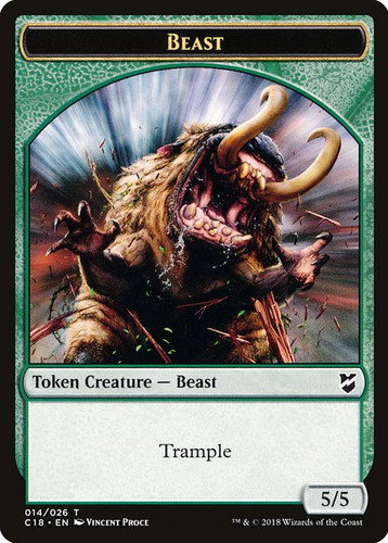 Beast Token (5/5) | Mask Token | Aravasta