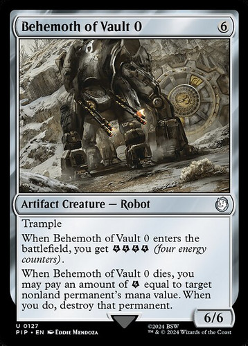 Behemoth of Vault 0 | Aravasta