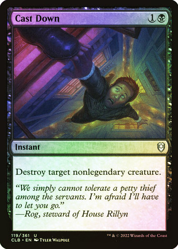 Cast Down Foil | Aravasta