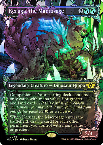 Keruga, the Macrosage (Borderless) Foil | Aravasta