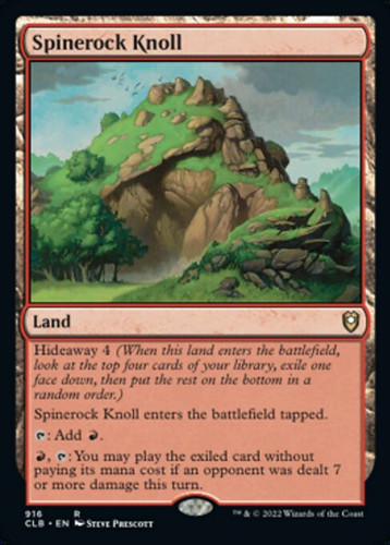 Spinerock Knoll | Aravasta