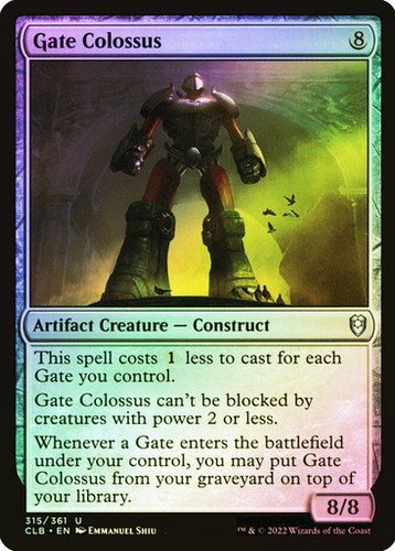 Gate Colossus Foil | Aravasta