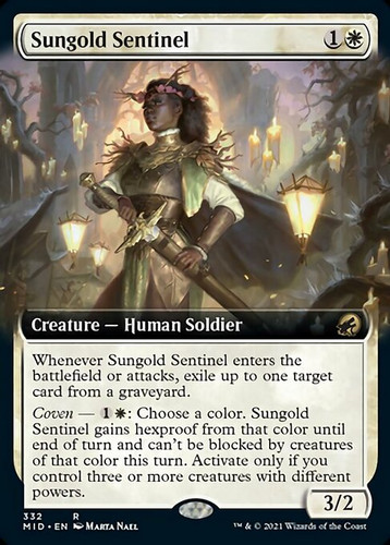 Sungold Sentinel (Extended Art) | Aravasta